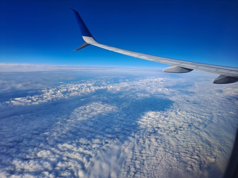 Free Stock Photo of Wing Above The Clouds | Download Free Images and ...