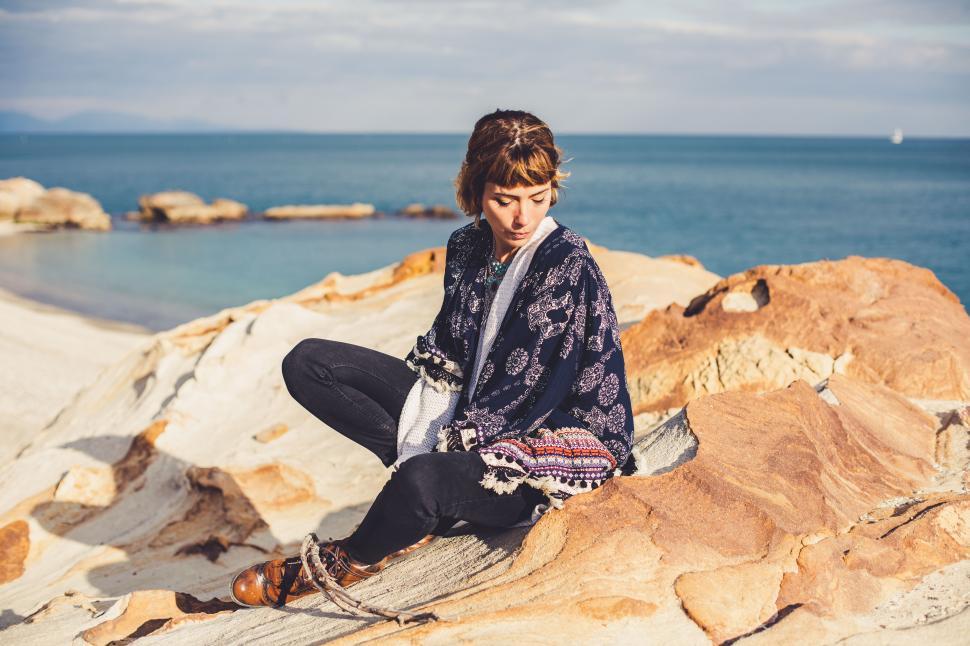 Free Stock Photo of a young boho model posing | Download Free Images ...