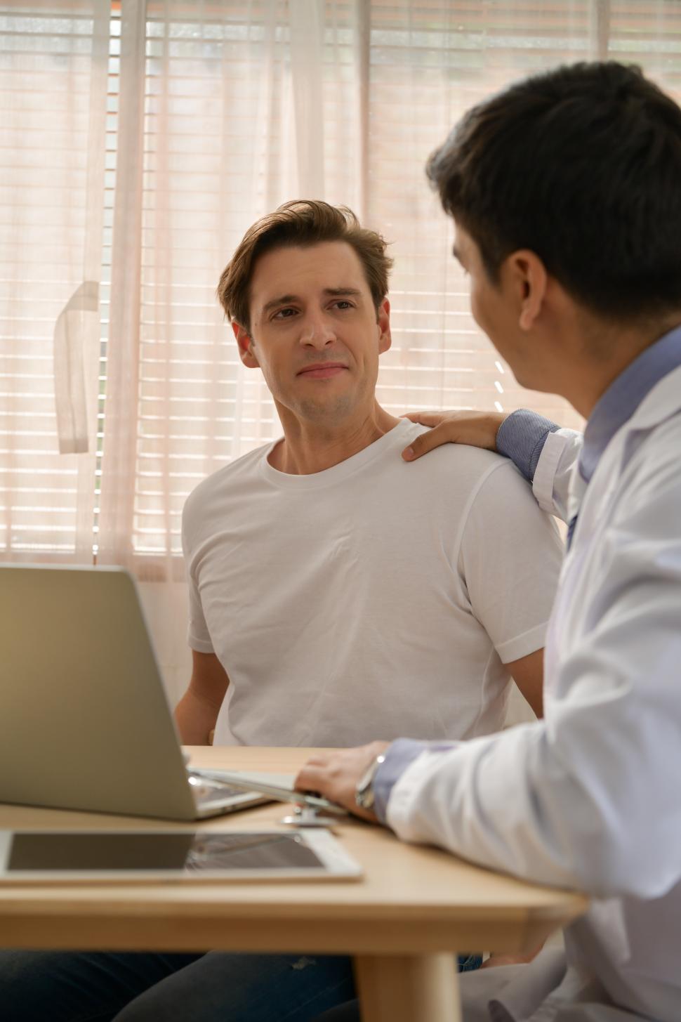 Free Stock Photo of Man is reassured | Download Free Images and Free ...