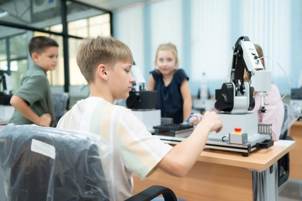 Free Stock Photo of Students are studying robotics technology, which is ...