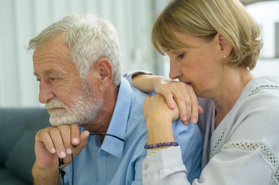 Free Stock Photo of Senior citizens looking upset and concerned, worried about a situation ...