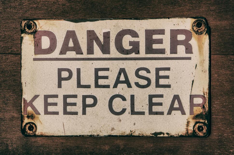 Free Stock Photo of Danger Sign Free Stock Photo | Download Free Images ...