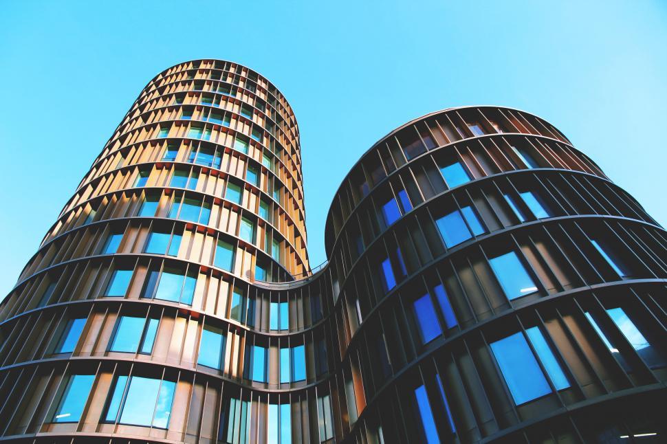 Free Stock Photo of A tall building with many windows | Download Free ...
