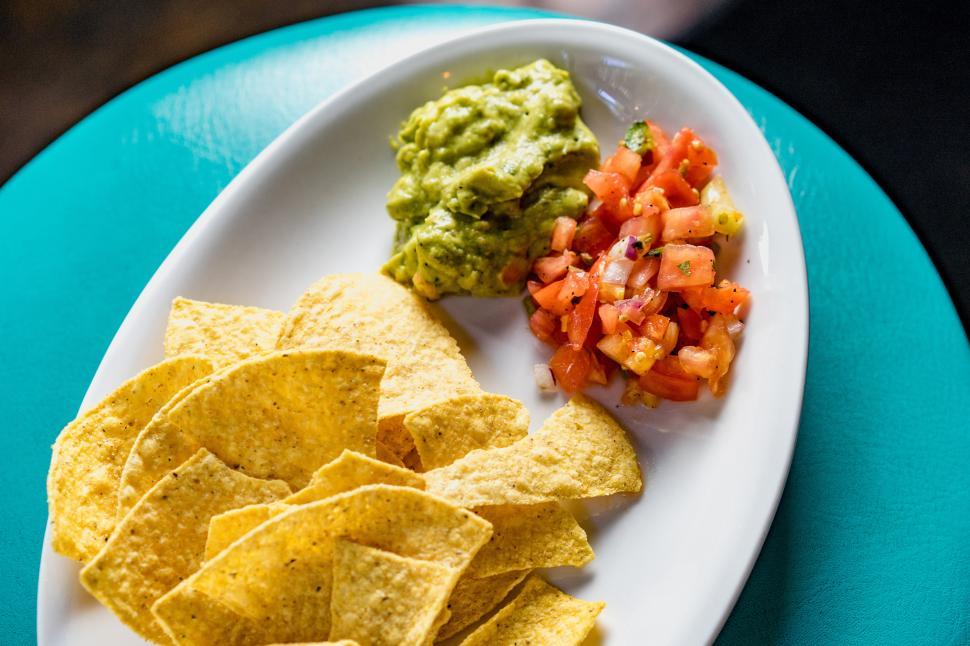 Free Stock Photo of A plate of chips and salsa | Download Free Images ...