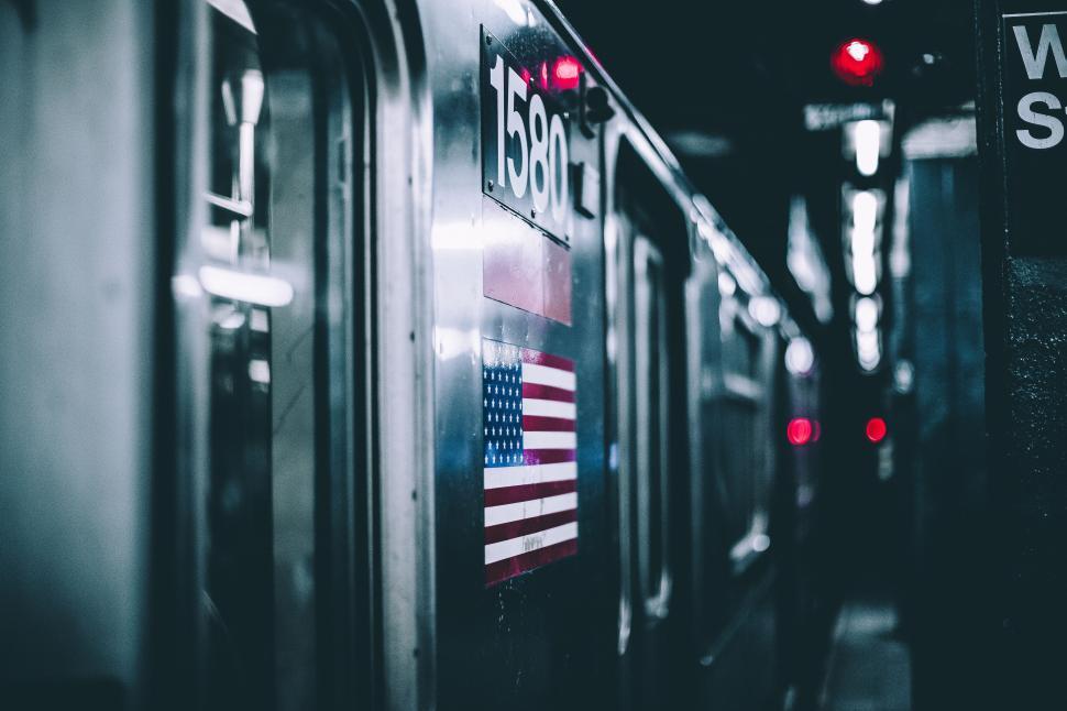 Free Stock Photo of A train with a flag on it | Download Free Images ...