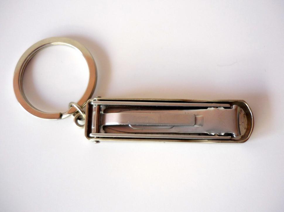 Free Stock Photo of Metal Keychain With Attached Piece of Metal ...
