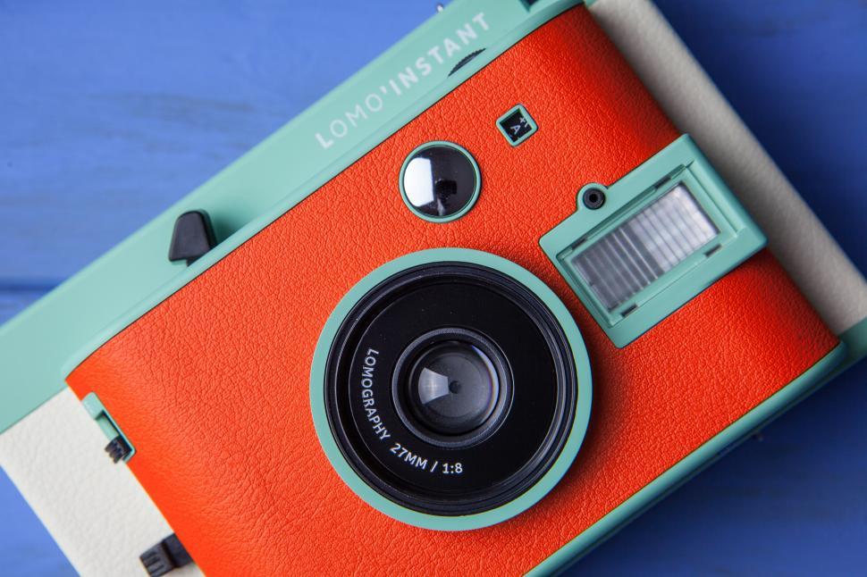 Free Stock Photo of An orange and green camera | Download Free Images ...