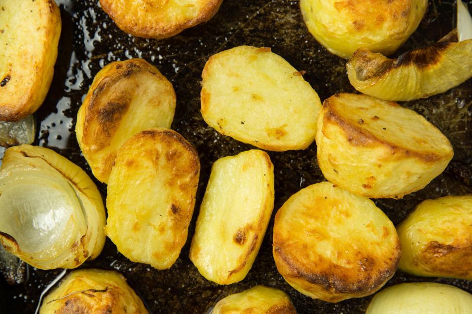 Free Stock Photo of A close up of grilled potatos | Download Free ...