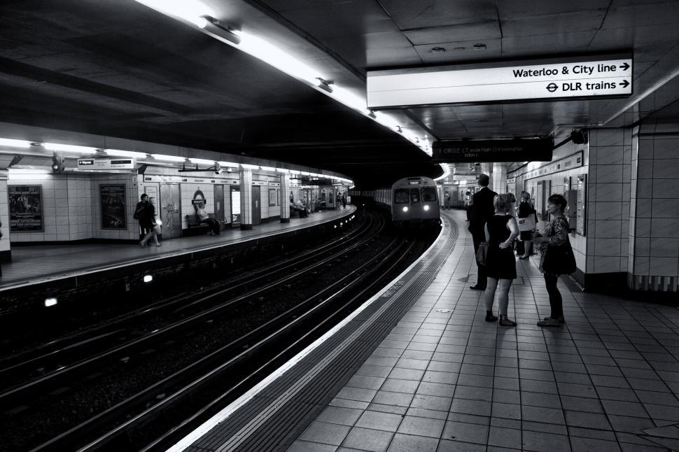 Free Stock Photo of People standing in a subway station | Download Free ...