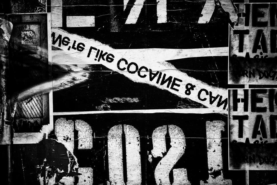 Free Stock Photo of A black and white photo of a sign | Download Free ...