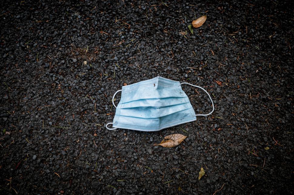 Free Stock Photo of A face mask on the ground | Download Free Images ...