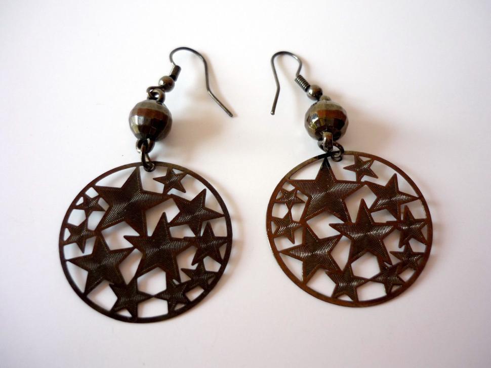 Free Stock Photo of Star Design Earrings | Download Free Images and ...