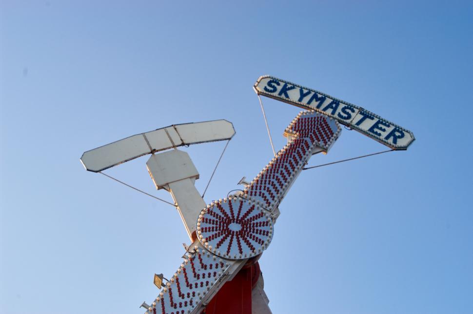 Free Stock Photo of A sign on a carnival ride | Download Free Images ...