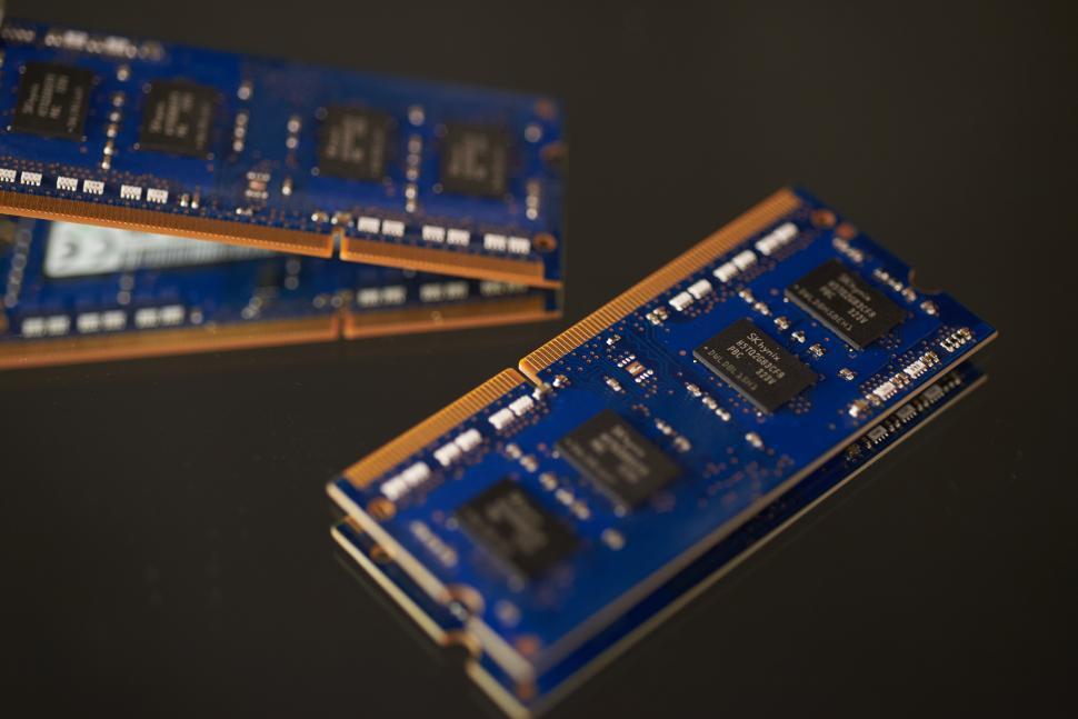 Free Stock Photo of A close up of a computer chip | Download Free ...