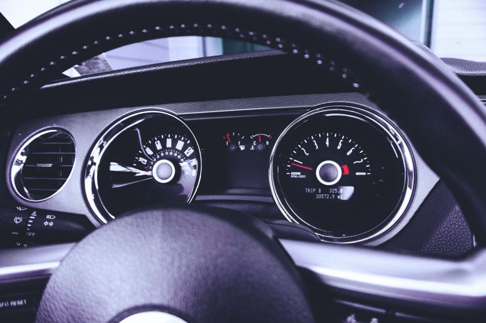 Free Stock Photo of A close up of a car dashboard | Download Free ...