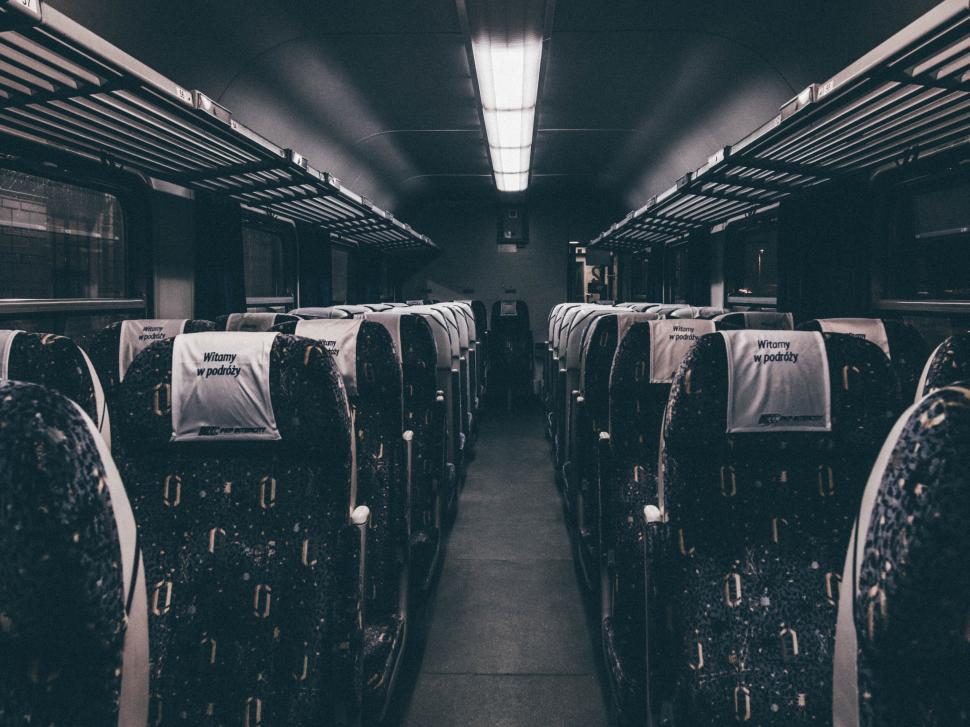 Free Stock Photo of A row of seats in a train | Download Free Images ...