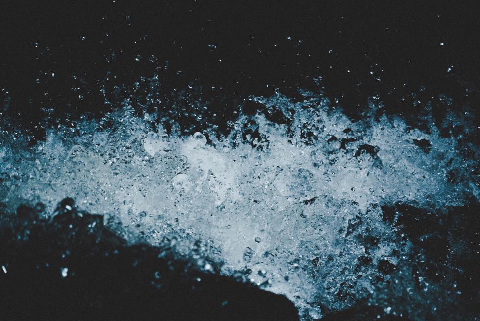 Free Stock Photo of Water splashing water in the dark | Download Free ...