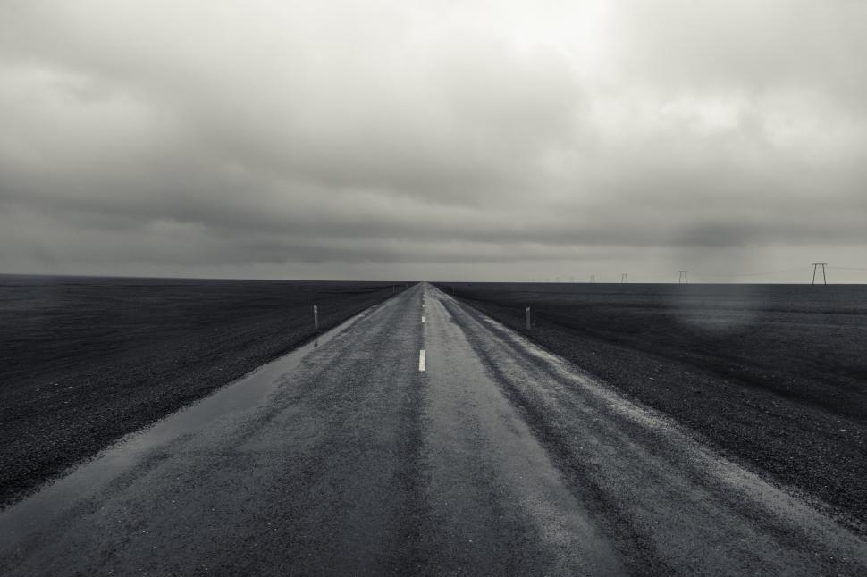 Free Stock Photo of A road with rain on the side | Download Free Images ...