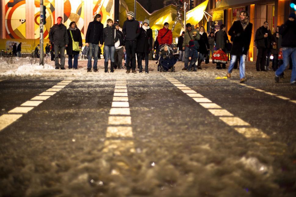 Free Stock Photo of A group of people standing in a street | Download ...