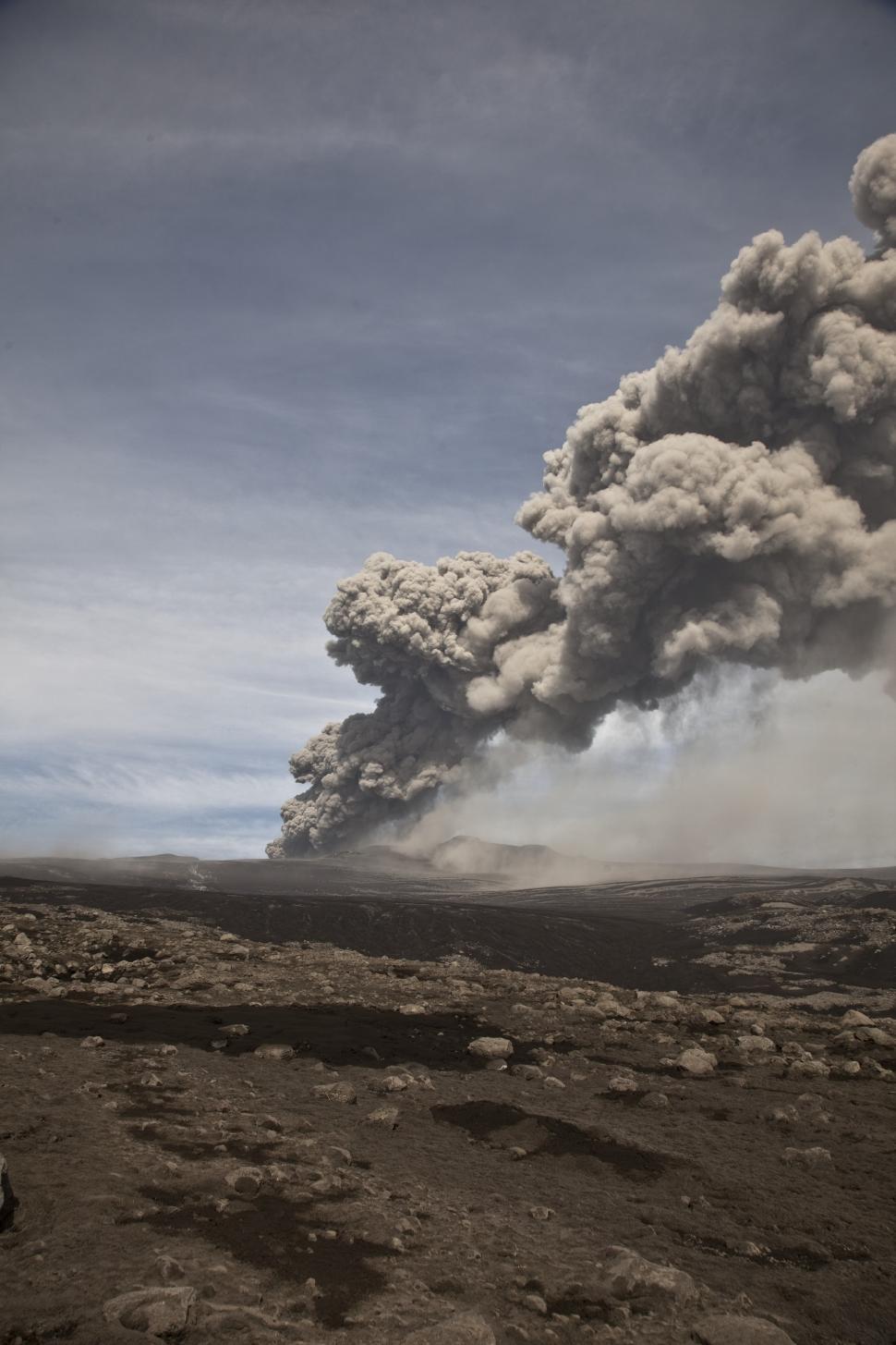 Free Stock Photo of A smoke coming out of a mountain | Download Free ...