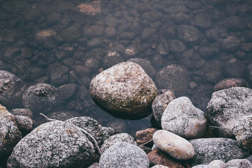 Free Stock Photo of A group of rocks in water | Download Free Images ...