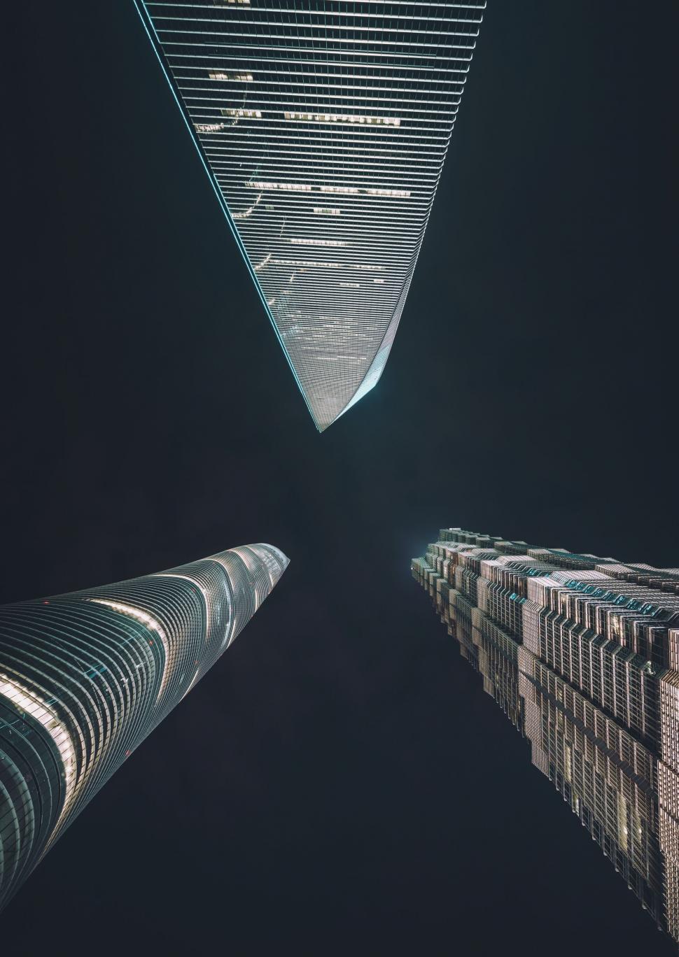 Free Stock Photo of A group of tall buildings | Download Free Images ...