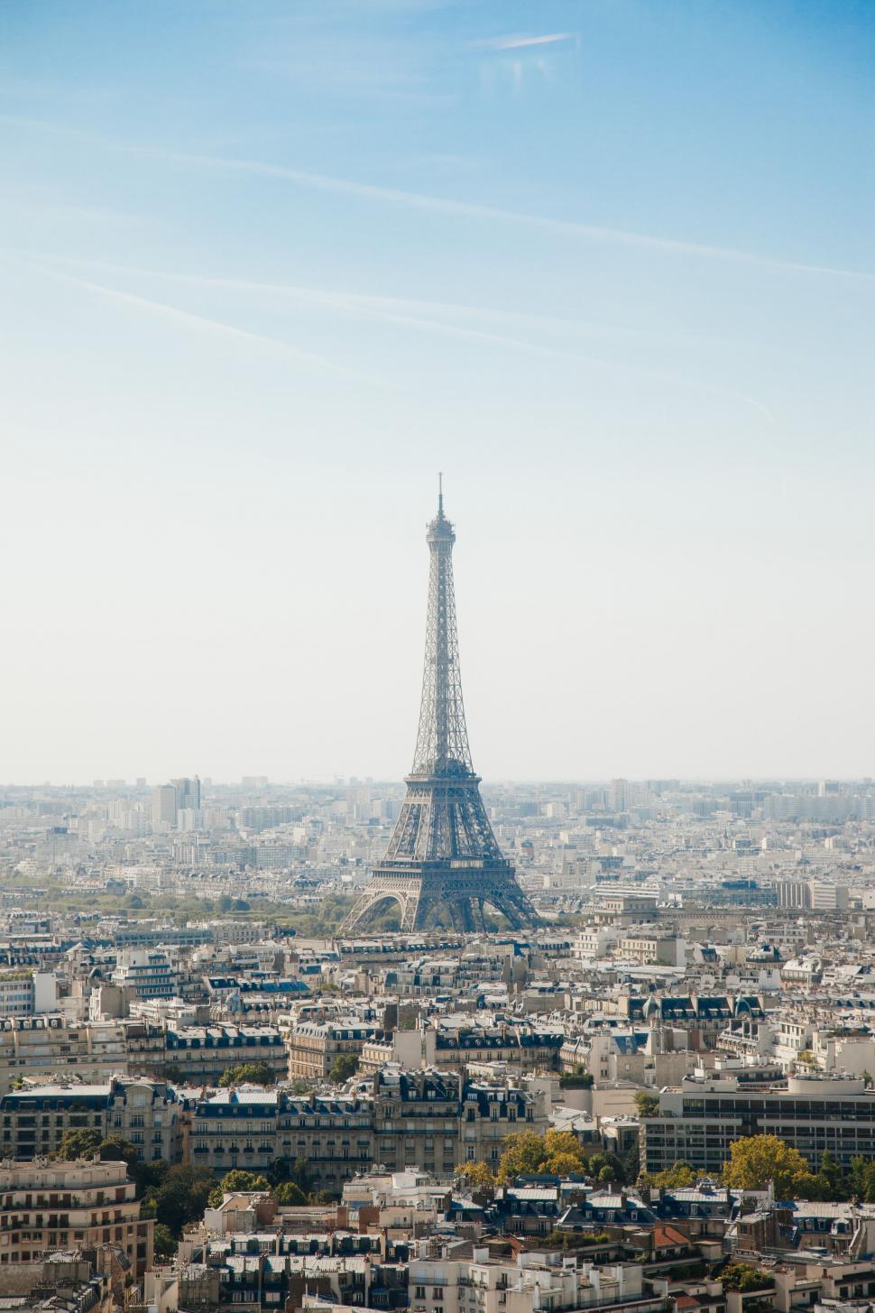 Free Stock Photo of The Eiffel Tower rises over Paris, France ...