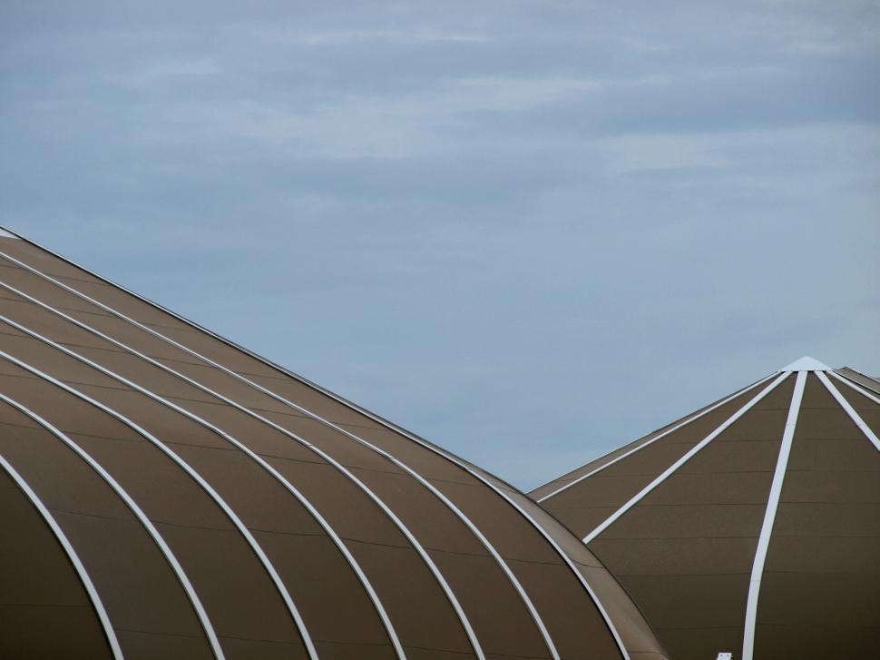 Free Stock Photo of Geometric pattern of modern architectural domes ...
