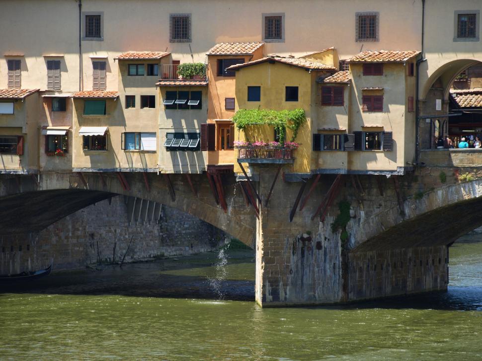 Free Stock Photo of Historic buildings on an ancient bridge | Download ...