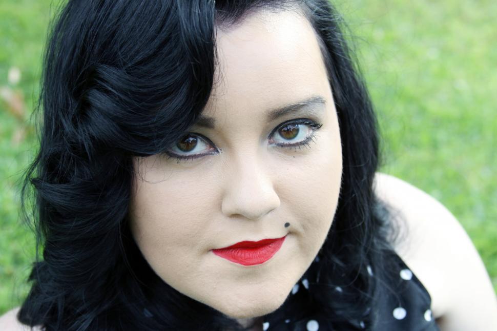 Free Stock Photo of Woman with bold makeup in nature | Download Free ...