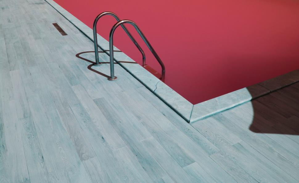 Free Stock Photo of Minimalist design of a modern pool corner ...