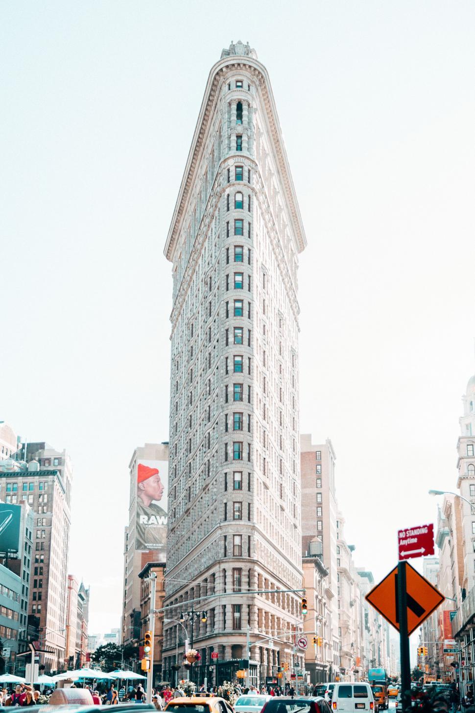 Free Stock Photo of Iconic Flatiron Building in New York City ...