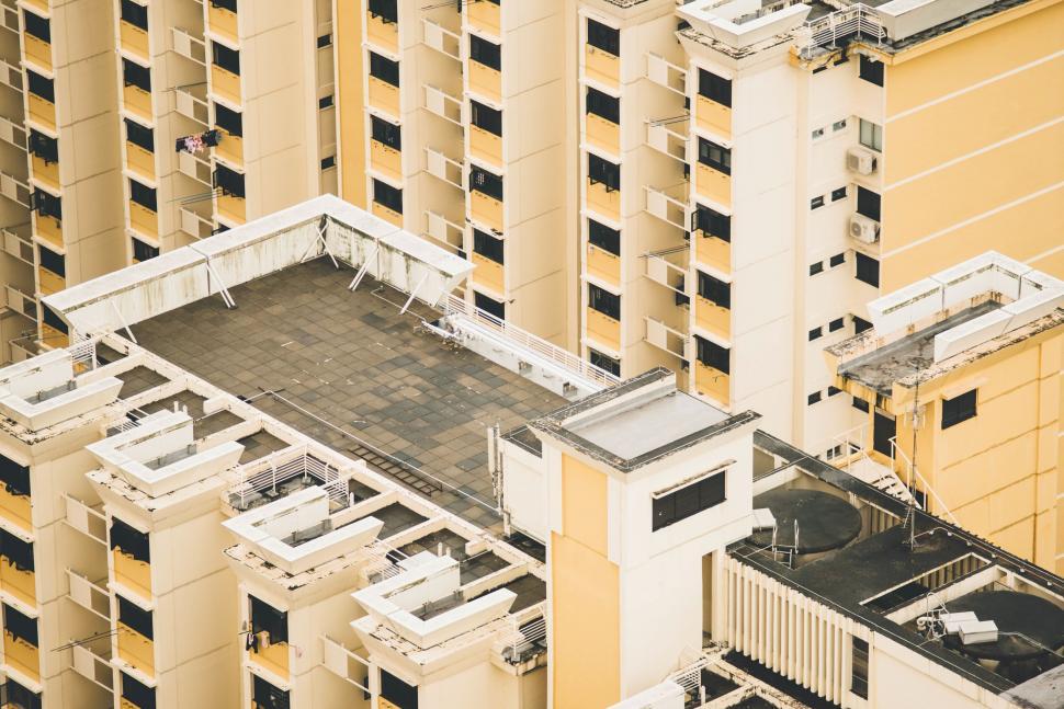 Free Stock Photo of High-rise buildings from an aerial view | Download ...