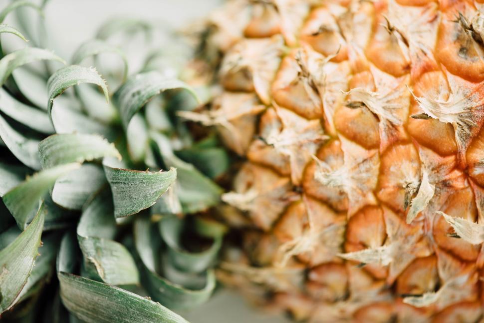 Free Stock Photo of Close-up texture of a ripe pineapple | Download ...