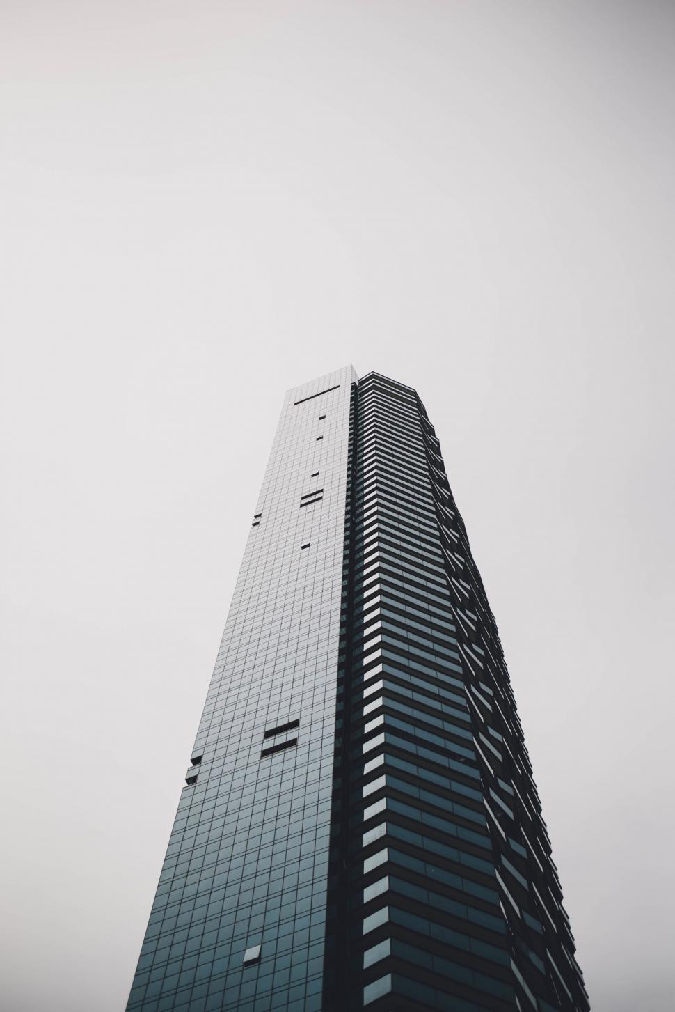 Free Stock Photo of Minimalist skyscraper reaching for the sky ...
