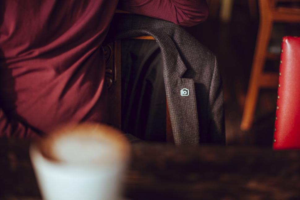 Free Stock Photo of Detail shot of a jacket on chair back | Download ...