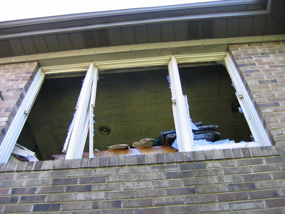 Free Stock Photo of Partially Opened Window in Brick Building ...