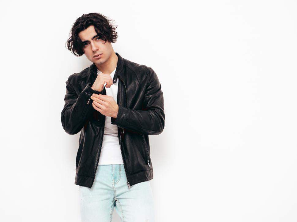 Free Stock Photo of A man in a black jacket | Download Free Images and ...