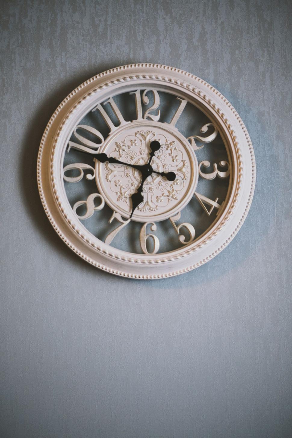 Free Stock Photo of Antique wall clock with Roman numerals | Download ...