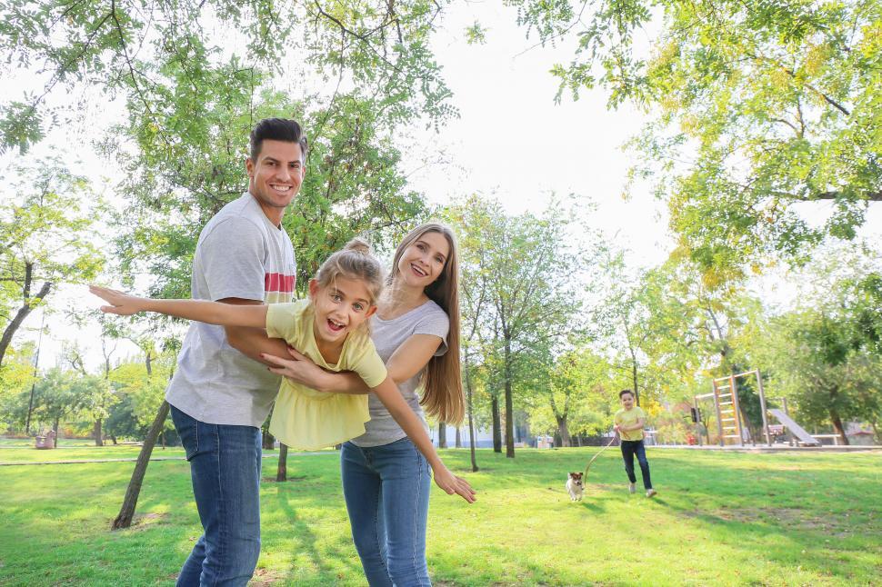 Free Stock Photo of Family playing with child outdoors | Download Free ...