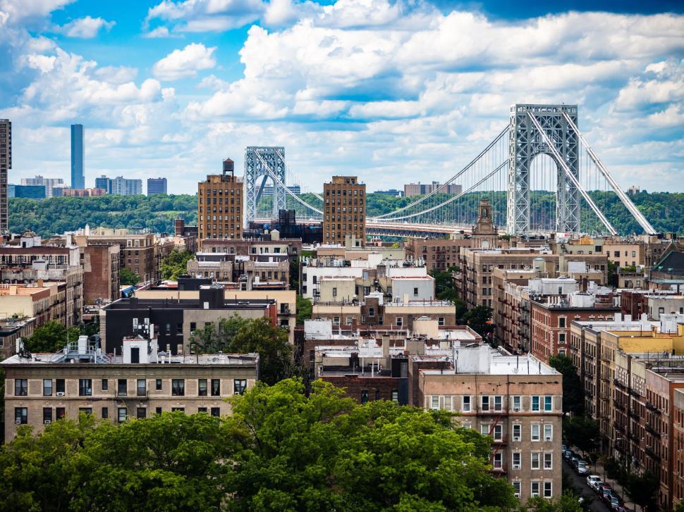 Free Stock Photo of Scenic view of George Washington Bridge | Download ...