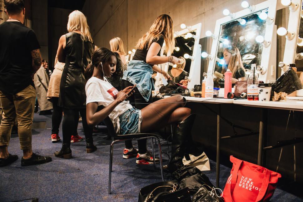 Free Stock Photo of Backstage fashion show preparation area | Download ...