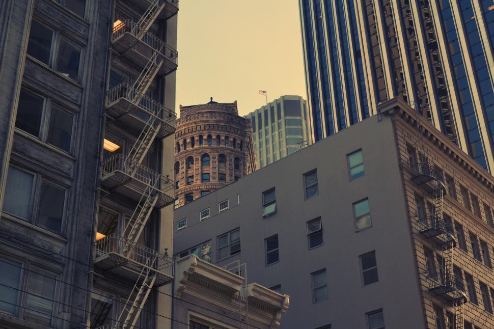 Free Stock Photo of Urban architecture contrast and sky | Download Free ...