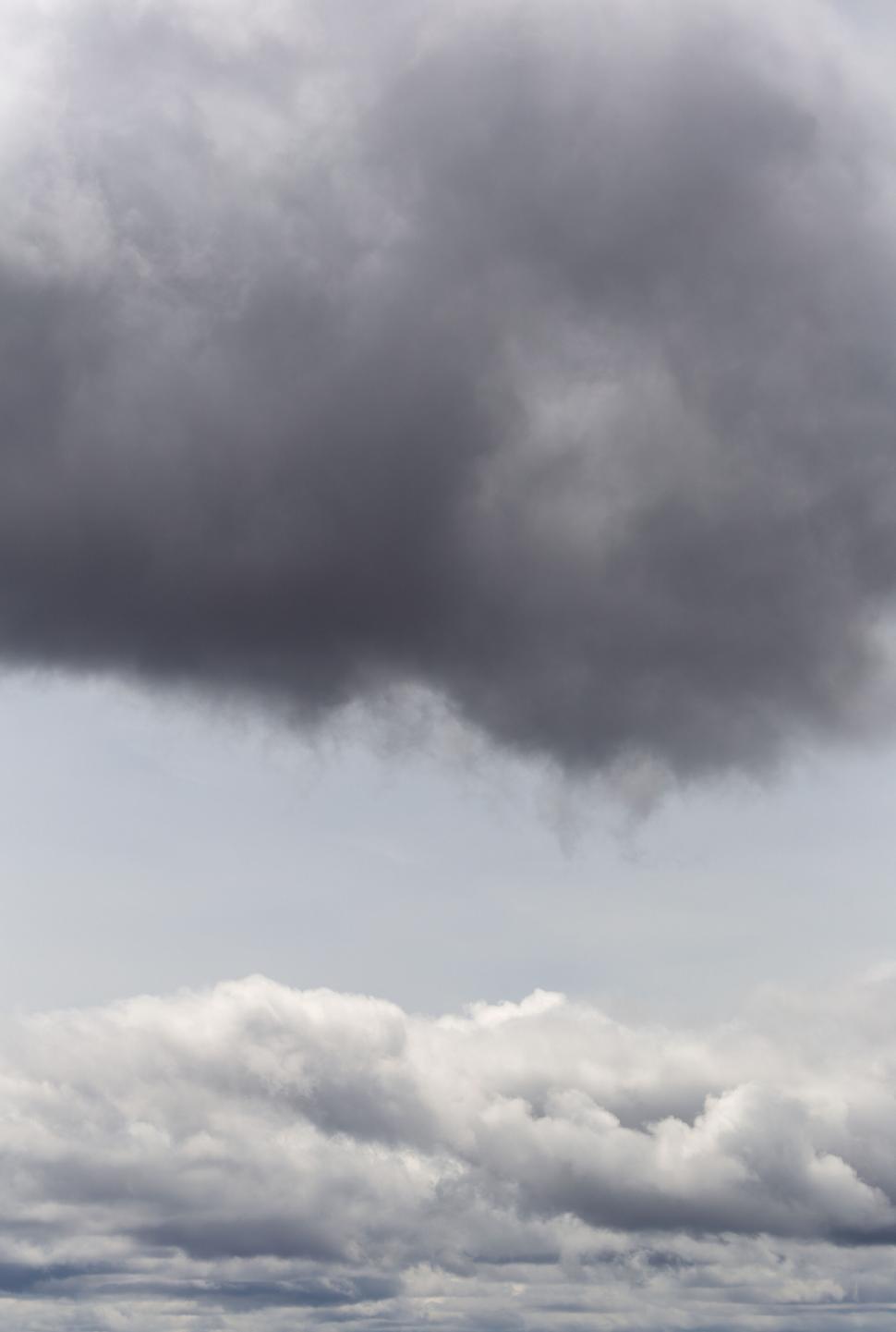 Free Stock Photo of Soft cloud formations on a tranquil sky | Download ...