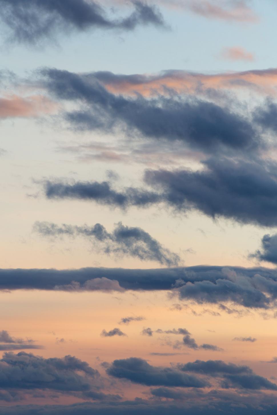 Free Stock Photo of Colorful cloudscape with dramatic blue sky ...