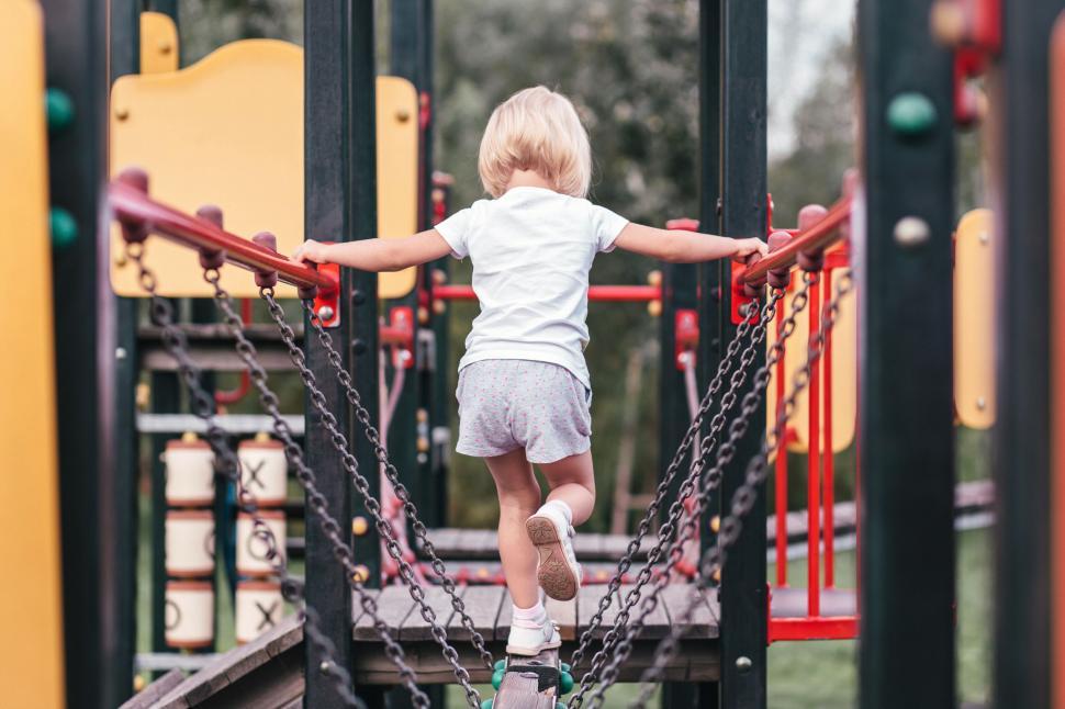Free Stock Photo of Child playing on playground equipment | Download ...