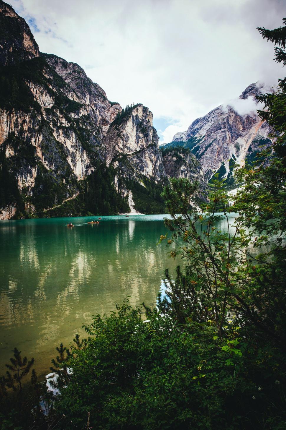 Free Stock Photo of Majestic mountain view by a serene lake | Download Free Images and Free ...