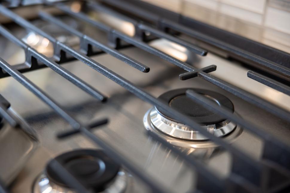Free Stock Photo of Close view of modern gas stove in a kitchen ...