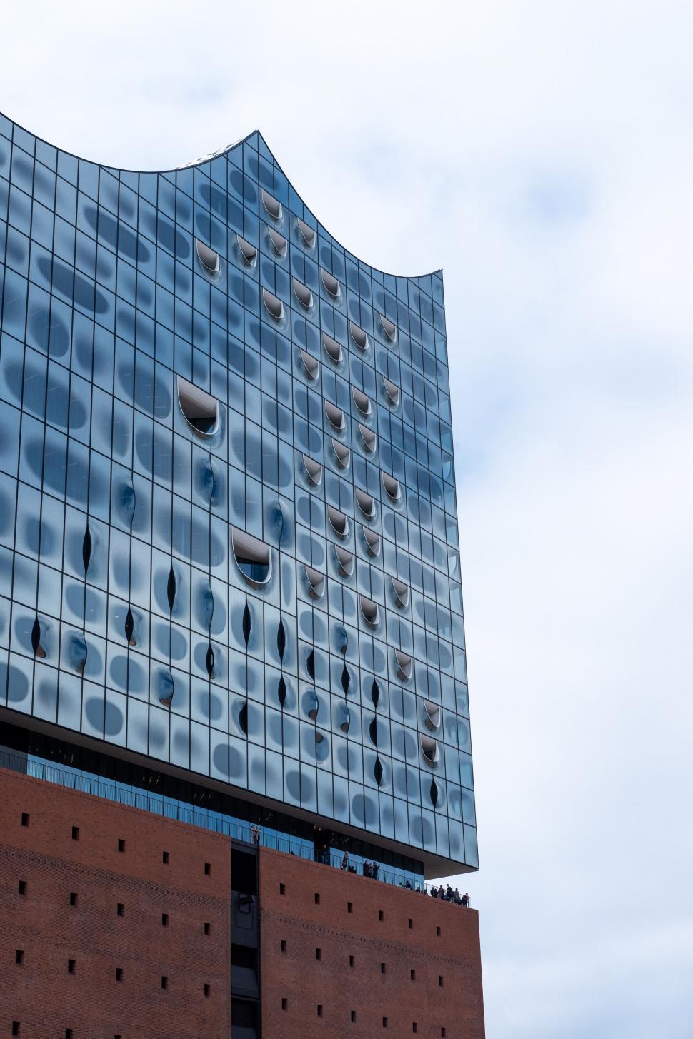 Free Stock Photo of Modern architecture of a building with unique ...