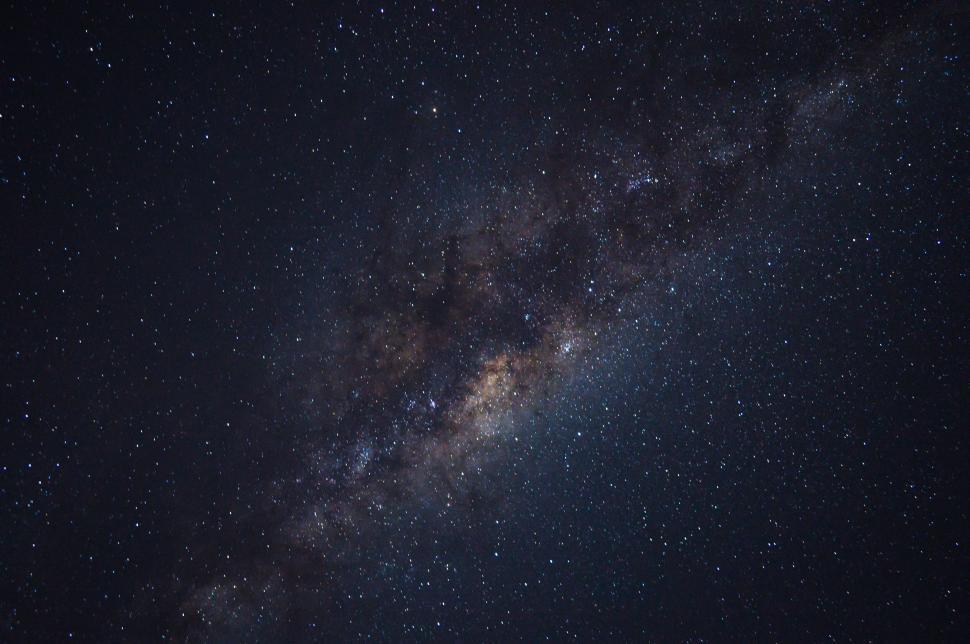 Free Stock Photo of Starry night sky with visible Milky Way | Download ...